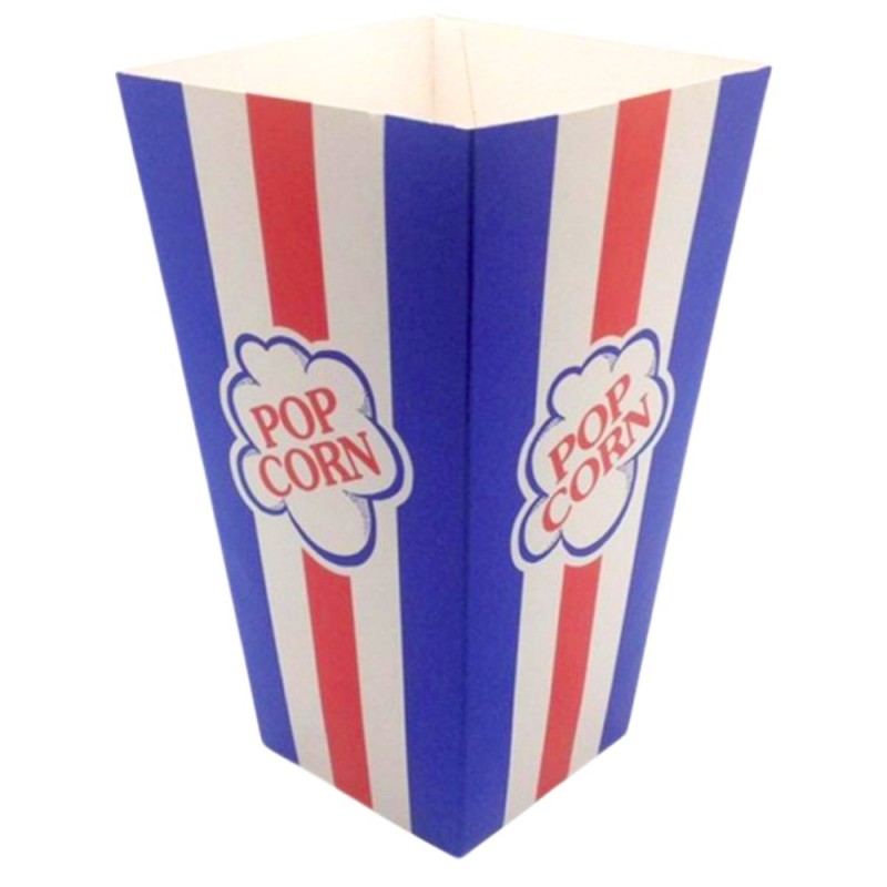 Caja Palomitas Grande con Rayas (23x13,5cm)