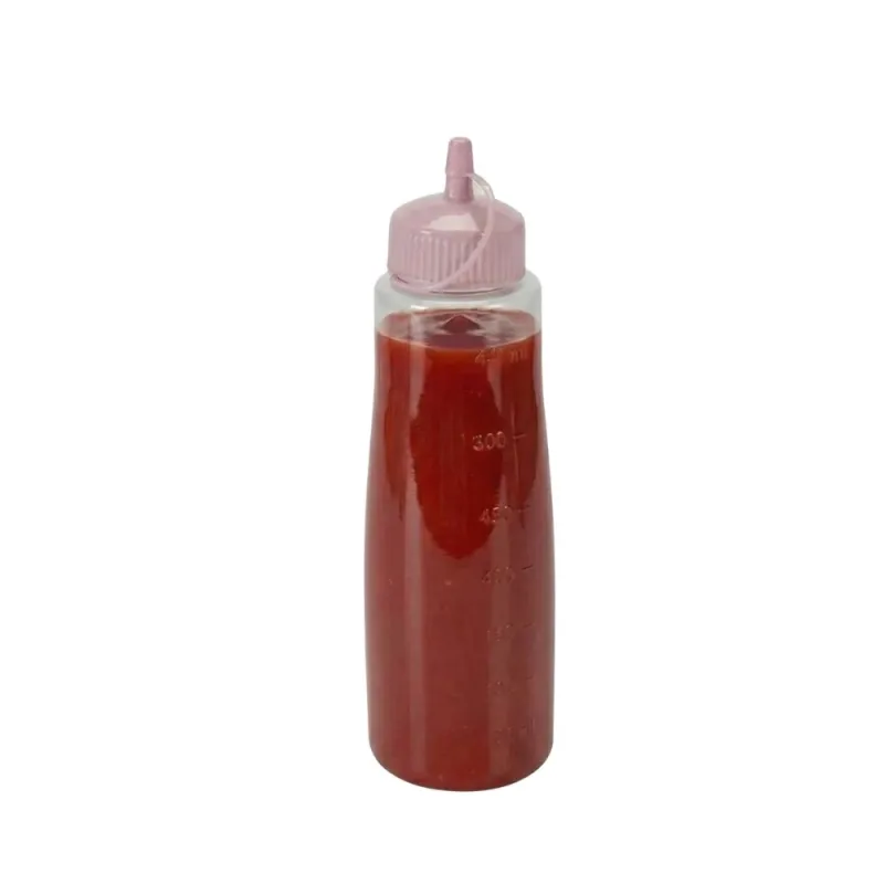 Bote Dosificador Graduado para Salsas de 350ml